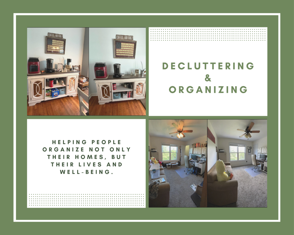 Decluttering & Organizing - Ms. D. Cluttering